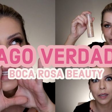COMPARANDO TONS BASE BOCA ROSA - Maquiagem para Noite