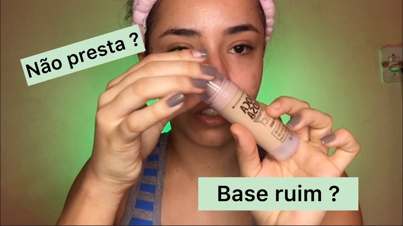 Testando base boca rosa beauty #base #make #bocarosabase - Maquiagem ...
