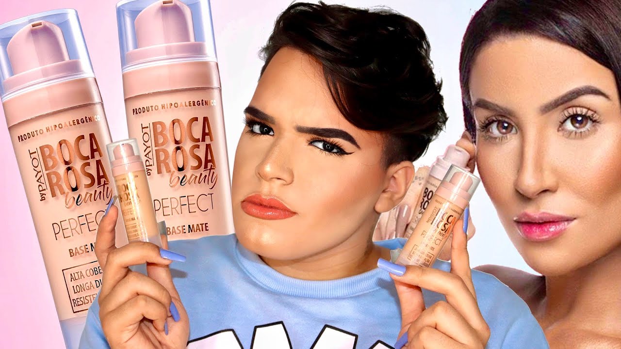 Base Boca Rosa ANTIGA X NOVA! 🤨 O que Mudou Na Nova Fórmula? Continua ...